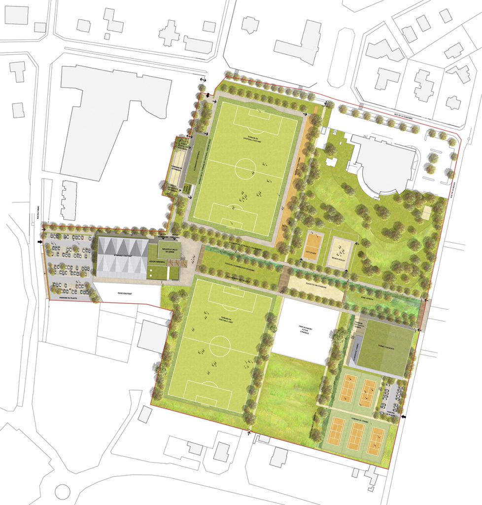 Complexe sportif - Marckolsheim - Lucquet Architectes associés